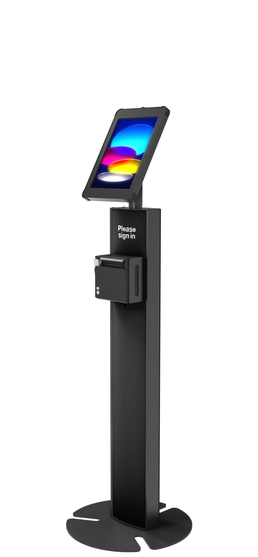 iPad Galaxy Tab and Surface Stands with Integrated Printer